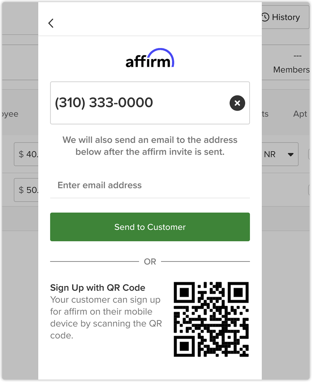 Check Out Customers with Affirm – Vagaro Support