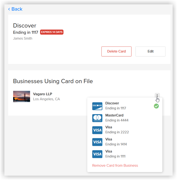 Add or Update Your Credit Card Information - for Customers of a Vagaro ...