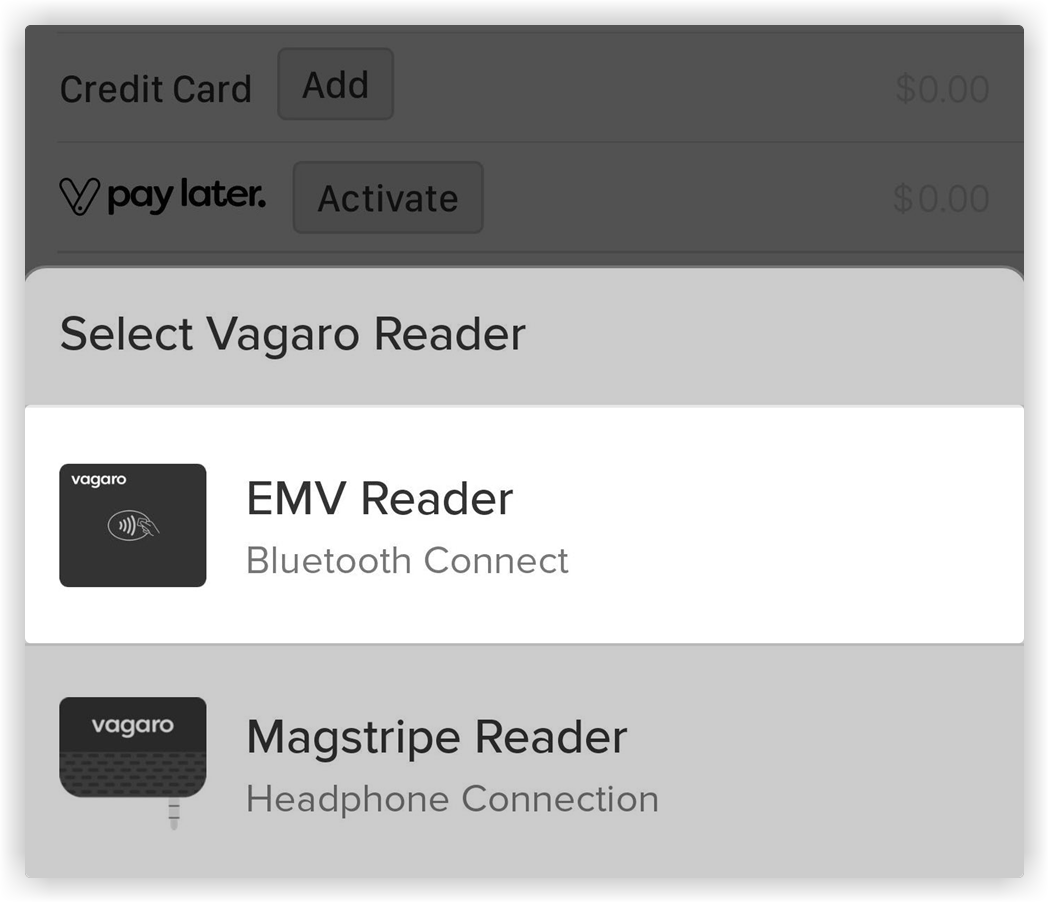Switch Between Tap to Pay and a Credit Card Reader – Vagaro Support